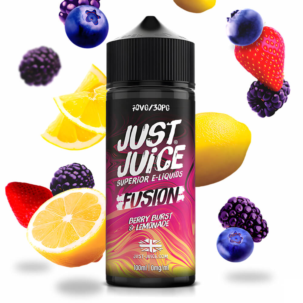 Berry Burst & Lemonade 100ml Vape Juice by Just Juice