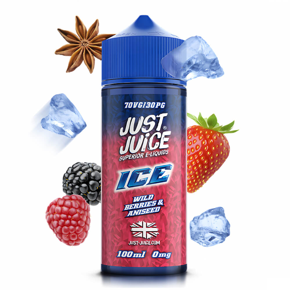 Wild Berries & Aniseed 100ml Vape Juice by Just Juice
