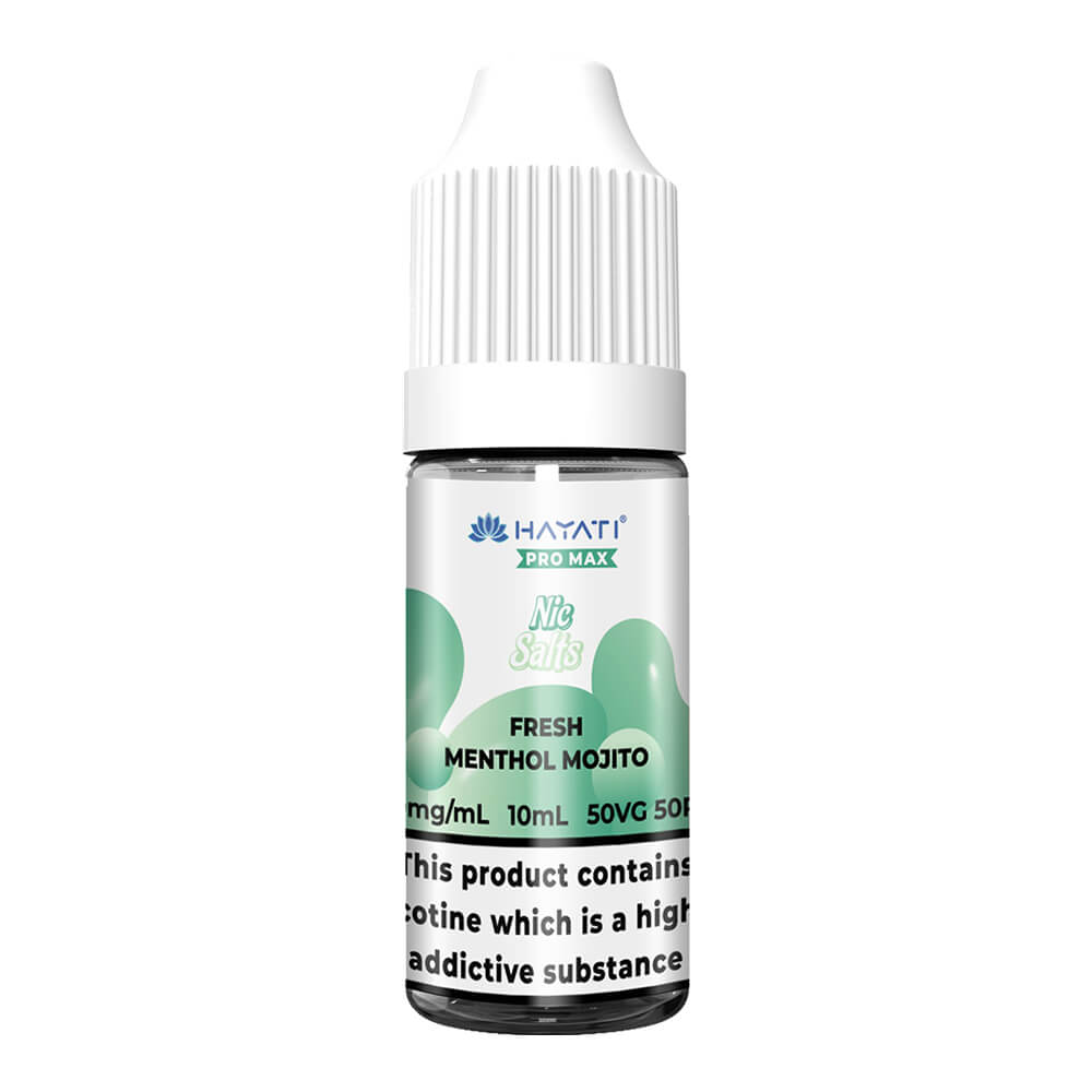 Hayati Pro Max Fresh Menthol Nic Salt Vape Juice|5-£11