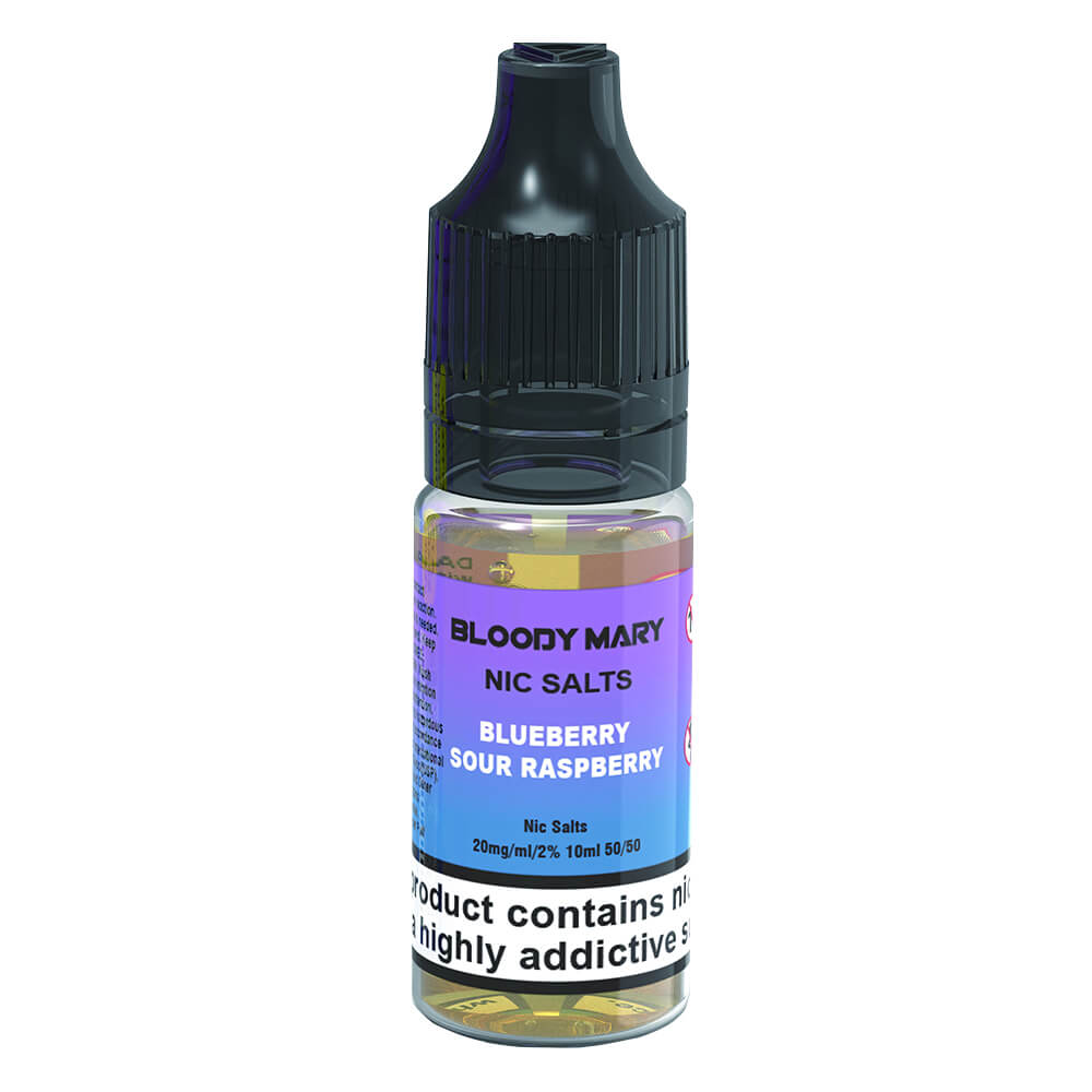 Blueberry Raspberry Nic Salt E-Liquid 5- £11 by Bloody Mary