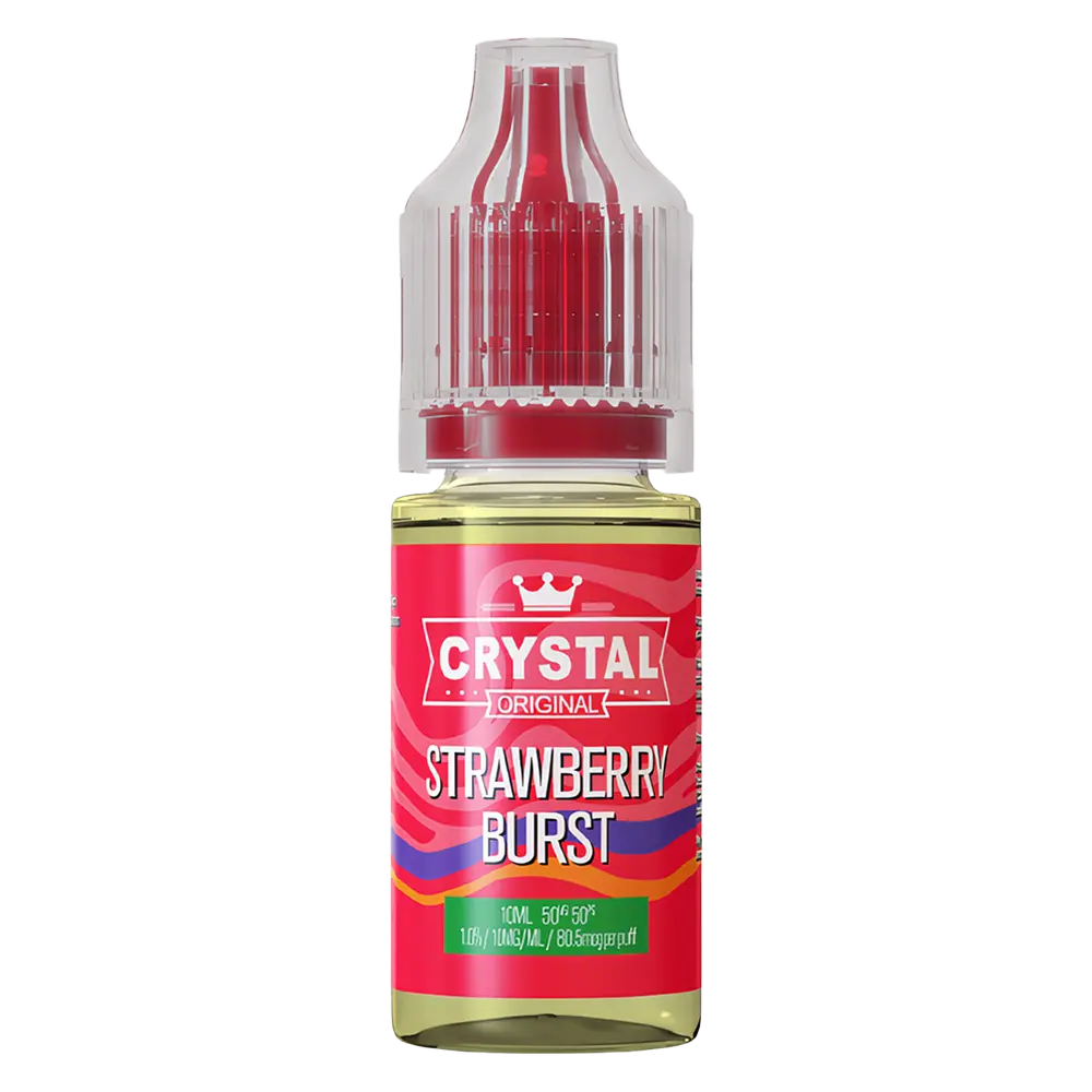Strawberry Burst Nic Salt Vape juice by SKE Crystal