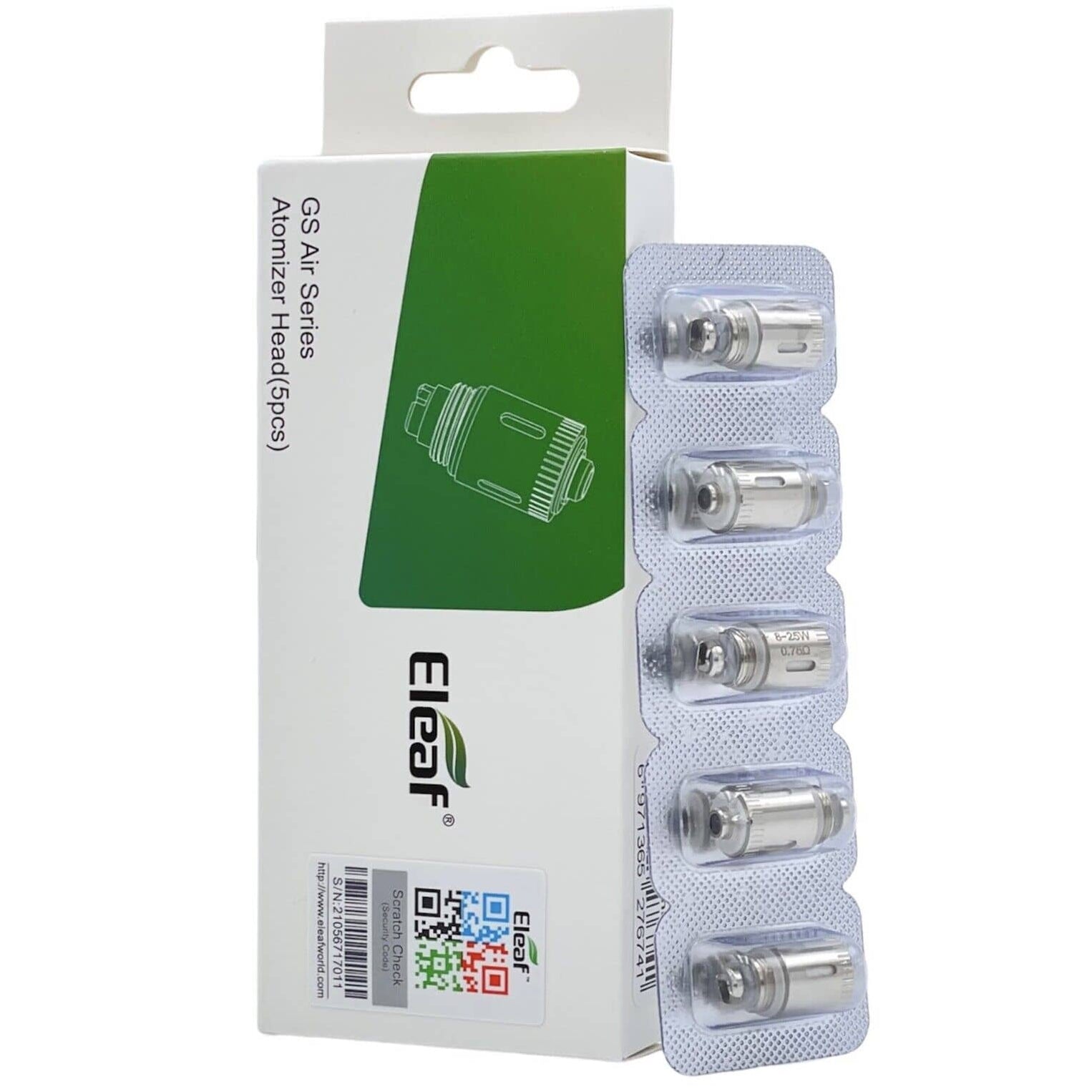 Eleaf GS Air Series Replacement Coils - 5 Pack £7.99 Only