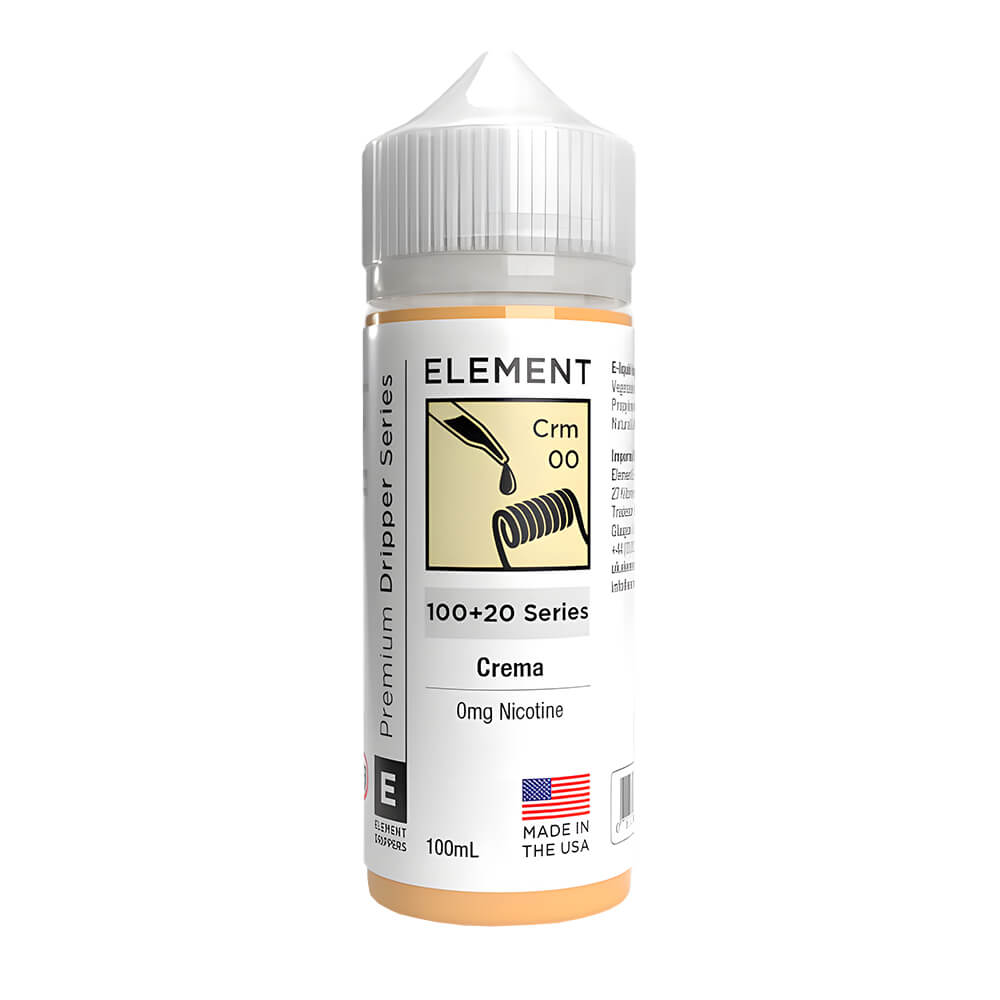 Element Crema 100ml Vape Juice|£9.99