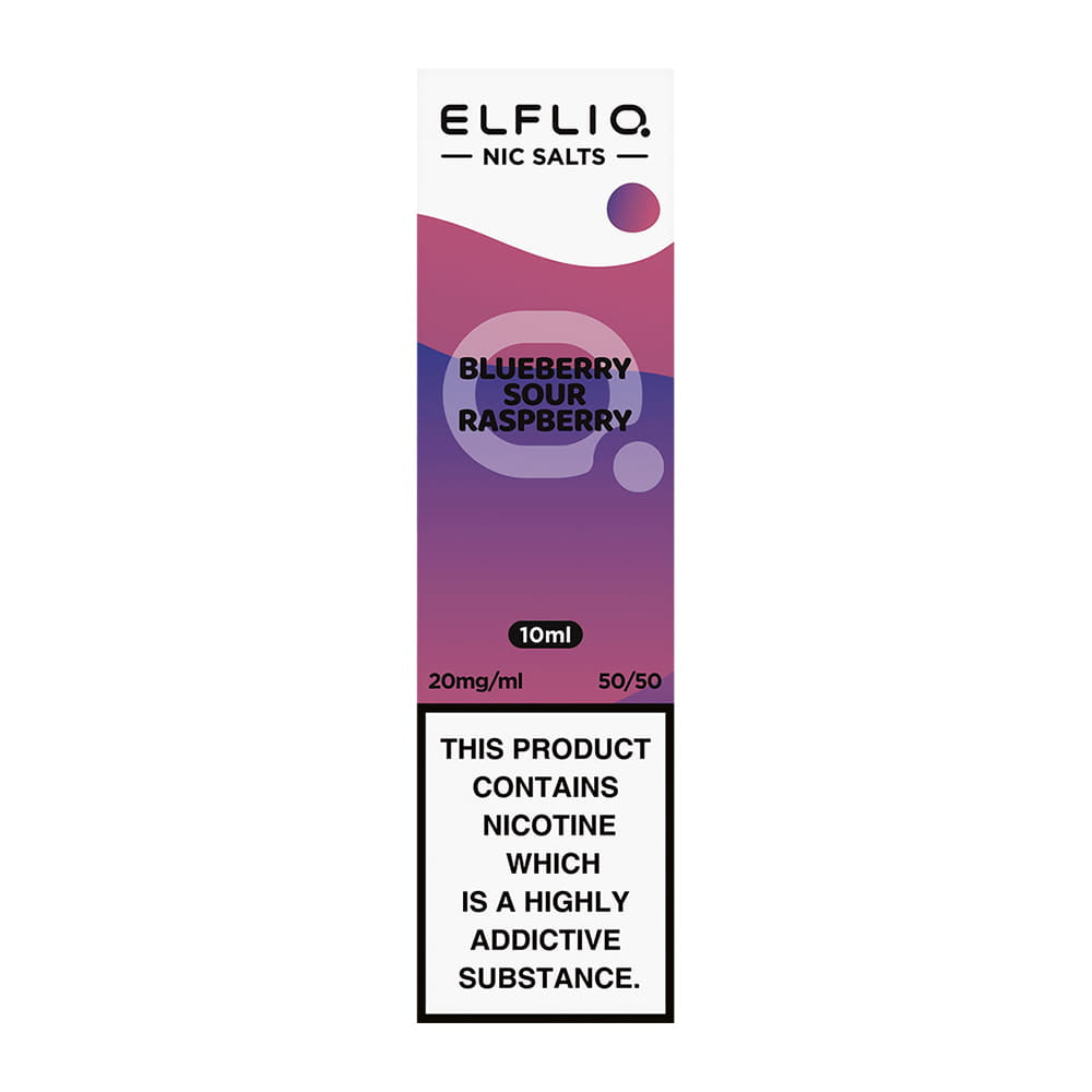 Elf Bar ElfLiq Blueberry Sour Raspberry Nic Salt|5 -£11