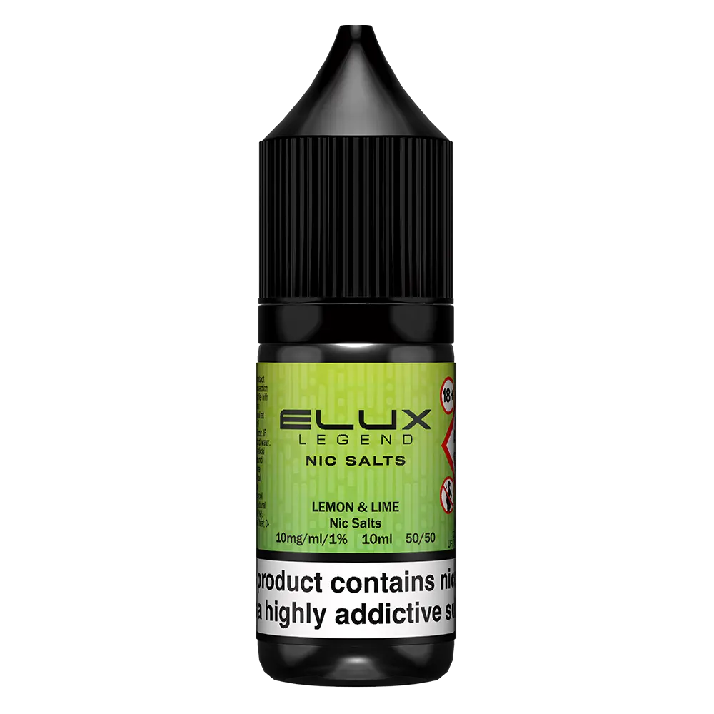 Lemon & Lime Nic Salt E-Liquid by Elux Legends | 5 for £11