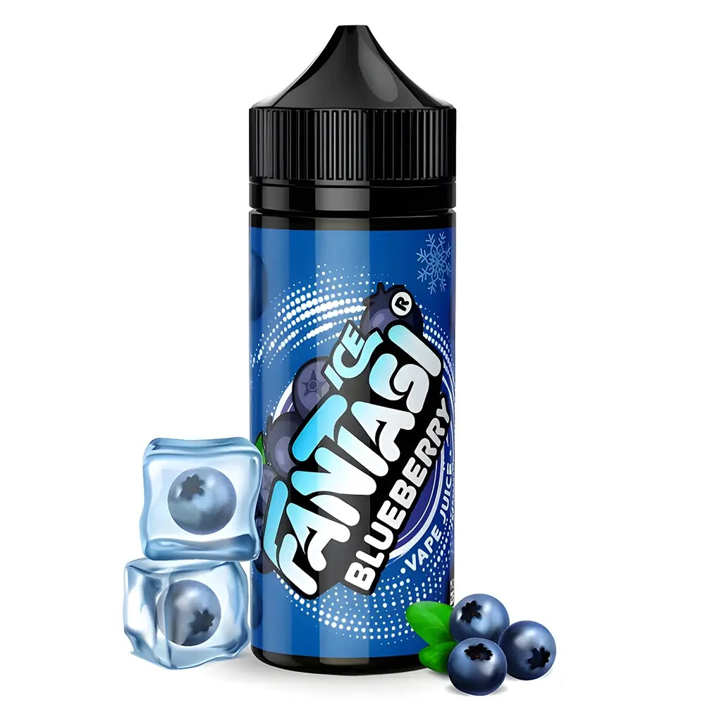 Buy Blueberry Ice 100ml Shortfill ELiquid By Fantasi