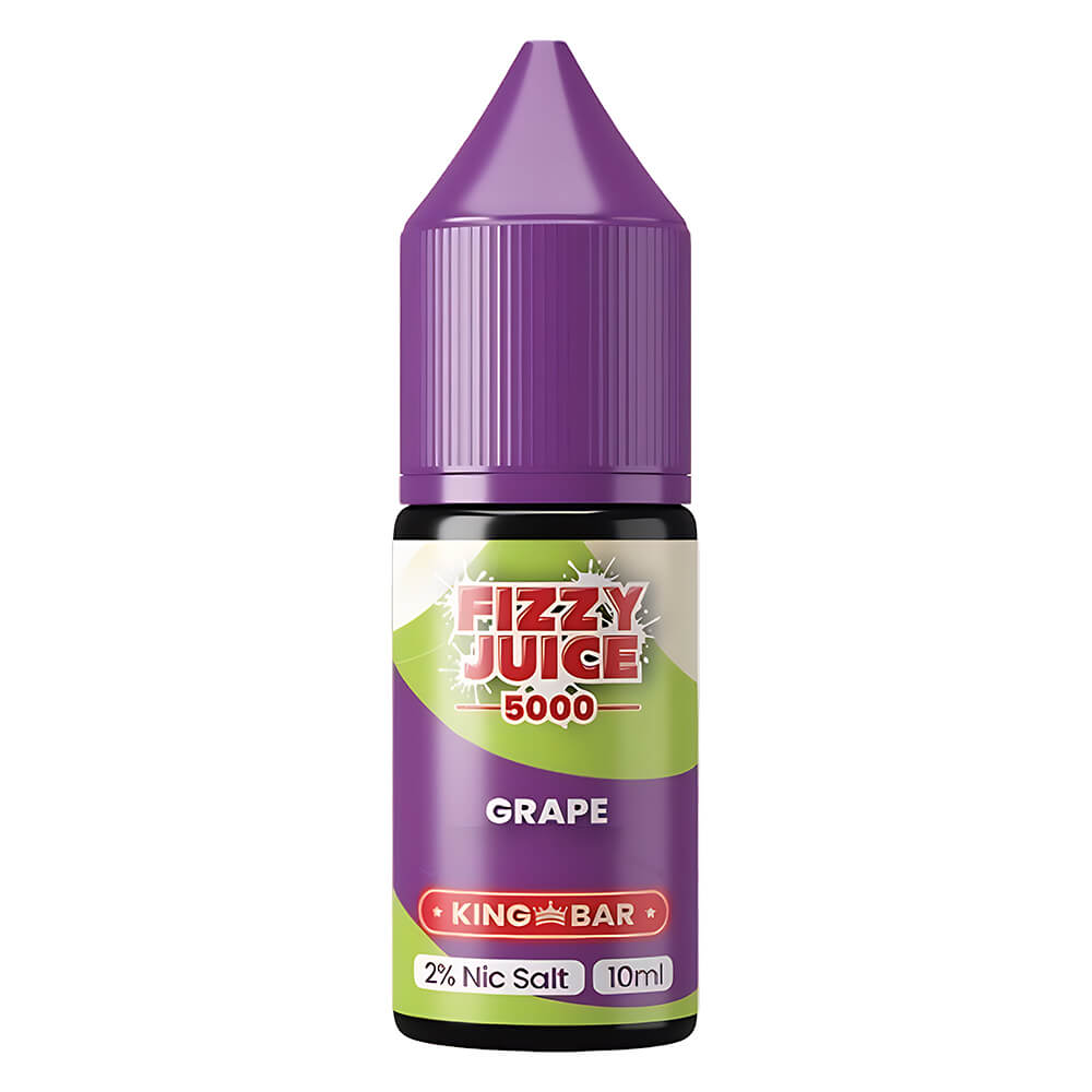 Fizzy Juice 5000 Grape Rainbow Sweets Nic Salts - 5 For £11