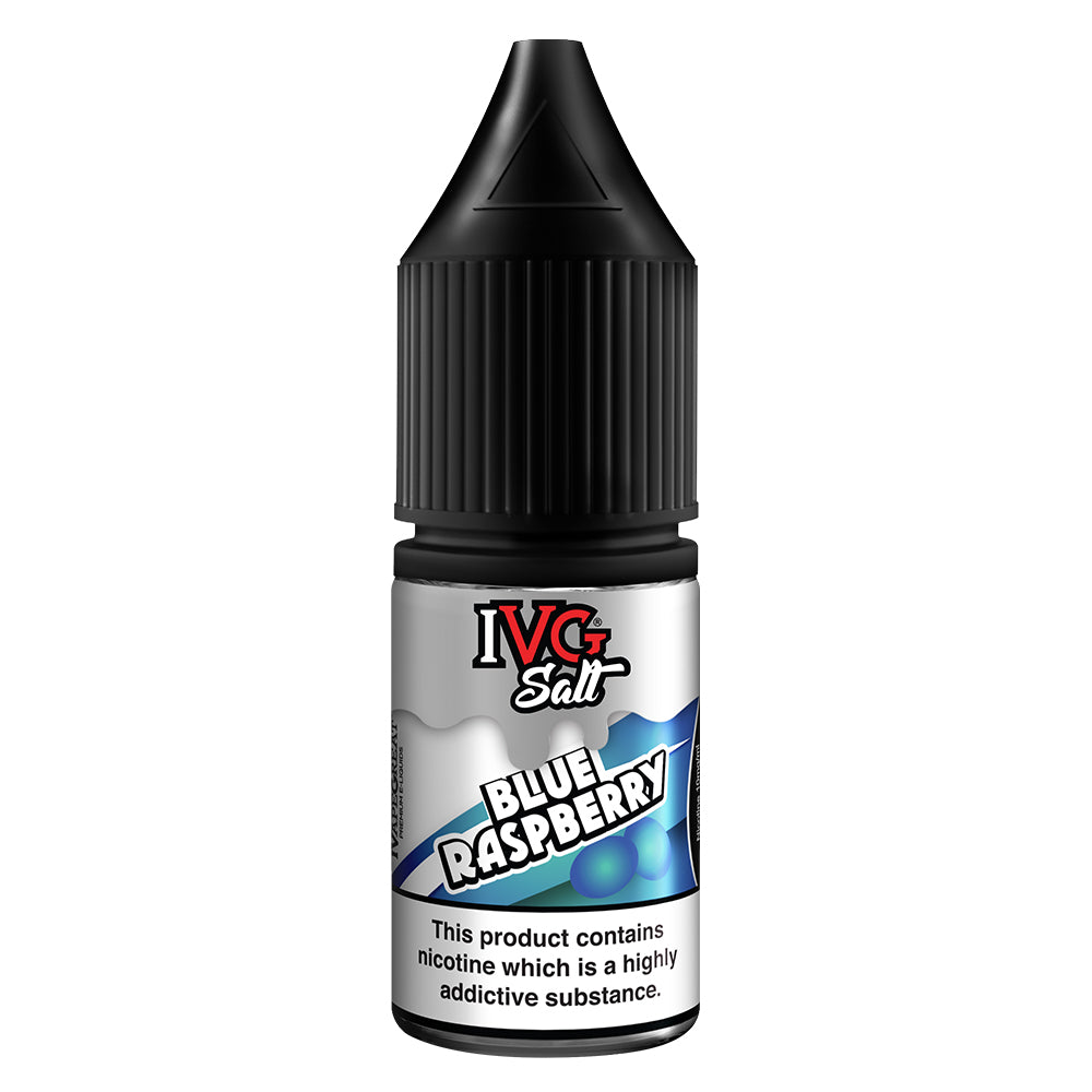 Blue Raspberry Nic Salt E-Liquid 10ml by IVG
