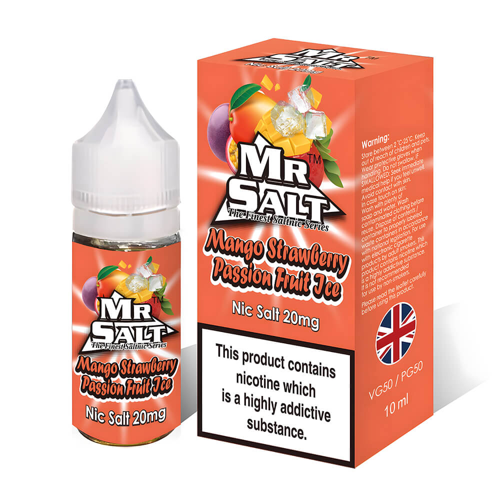 Mango Strawberry Nic Salt Vape Juice by Mr Salt |5 -£11