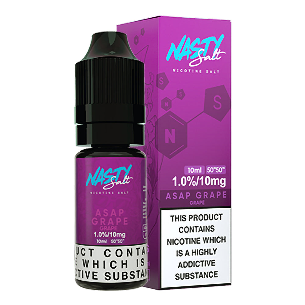 Nasty Salt ASAP Grape Nic Salt E-Liquid 10ml
