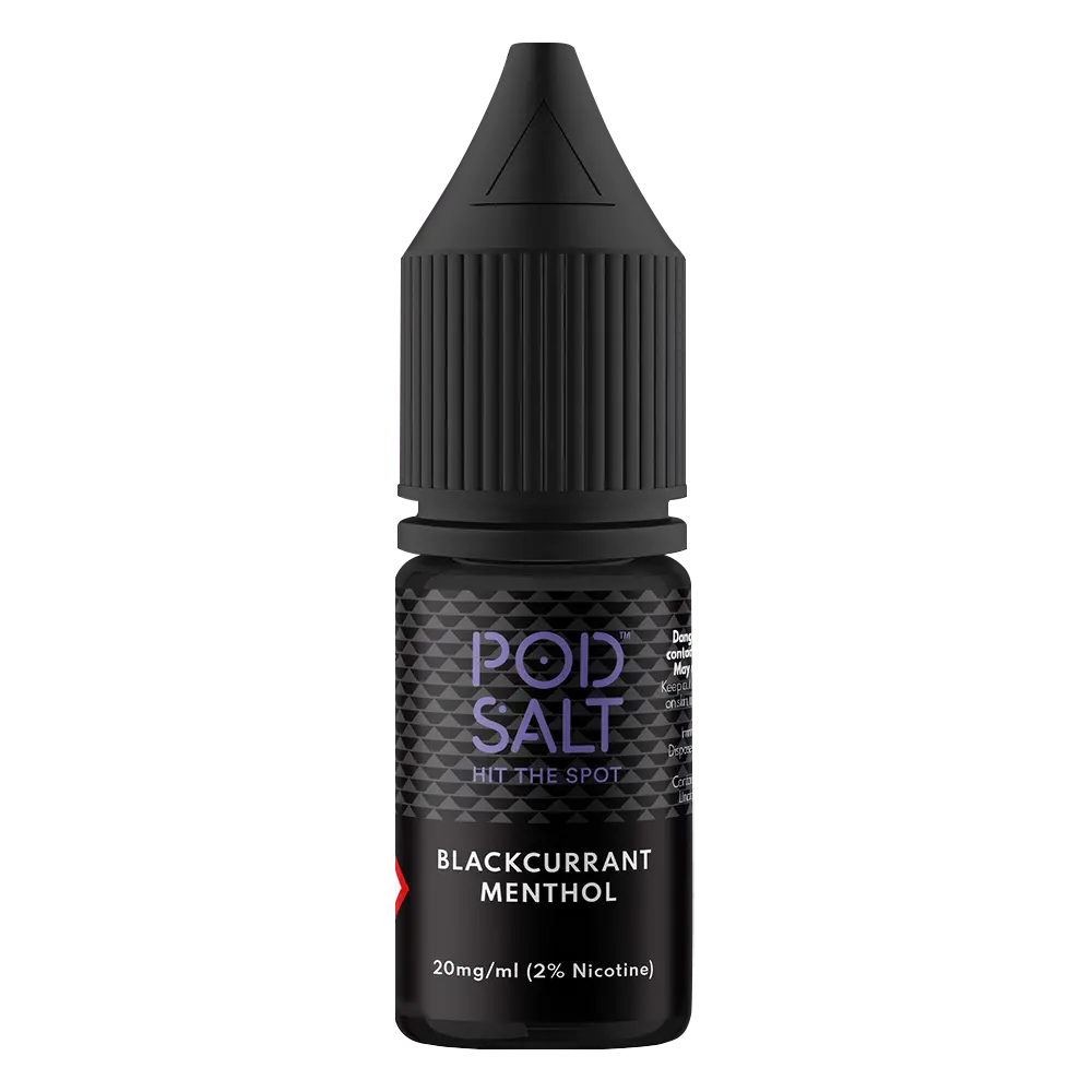 Blackcurrant Menthol Nic Salt by Pod Salt - 5 For £11