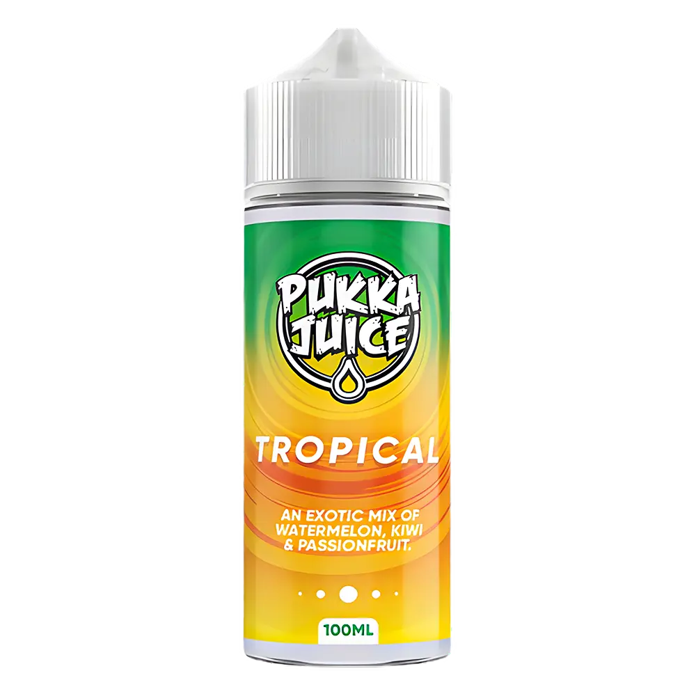 Tropical 100ml Vape Juice by Pukka Juice