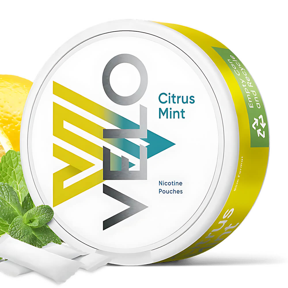 Citrus Mint Nicotine Pouches by Velo