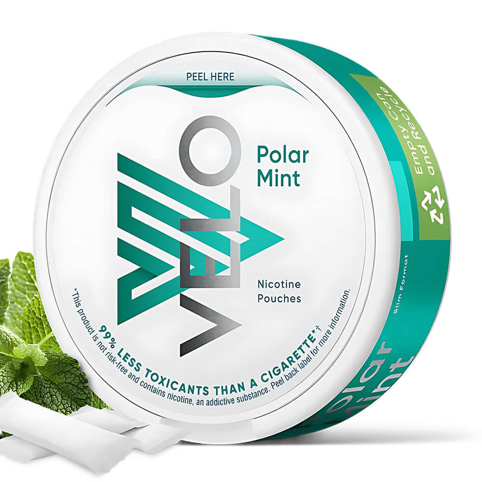 Polar Mint Nicotine Pouches by Velo