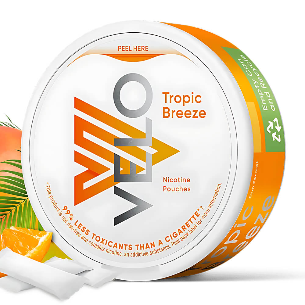 Tropic Breeze Nicotine Pouches by Velo