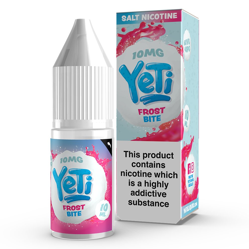 Yeti Nic Salt Vape Juice Frost Bite